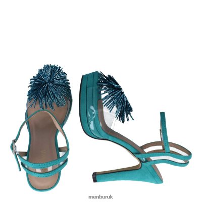 Menbur Women AZZATE X80V4819 High Heels AZUL MEDIO [X80V4819] : Menbur ...