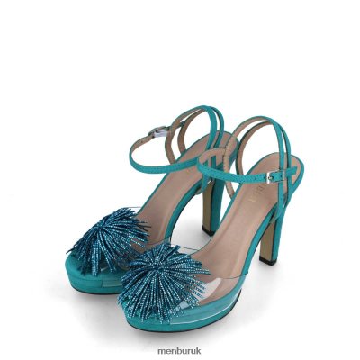 Menbur Women AZZATE X80V4819 High Heels AZUL MEDIO [X80V4819] : Menbur ...